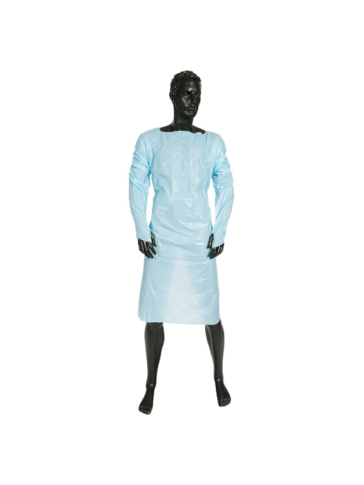 ULTRA HEALTH CLINICAL GOWN IMPERVIOUS THUMB HOOKS UNIVERSAL -BLUE(50 ...